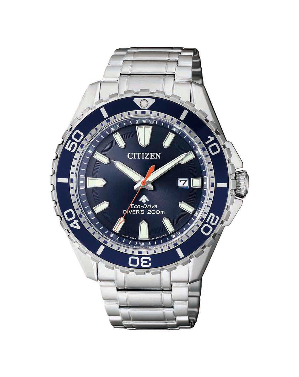 Citizen Promaster Blue Dial Eco-Drive Mens Watch - BN0196-01L - Regarde ...